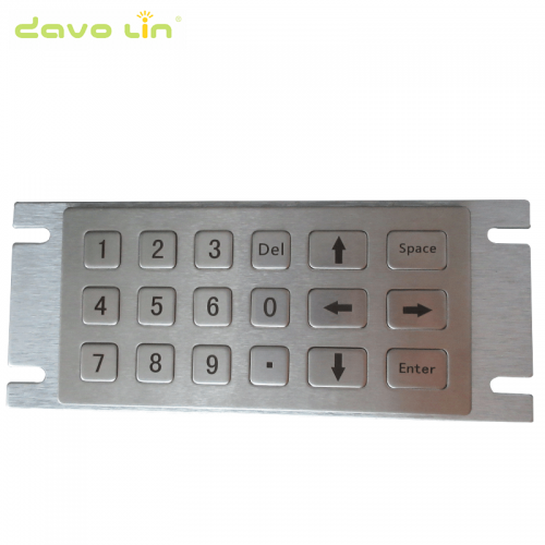 Metal Keypad Stainless Steel Keypad Waterproof Metal keypad, Metal ...